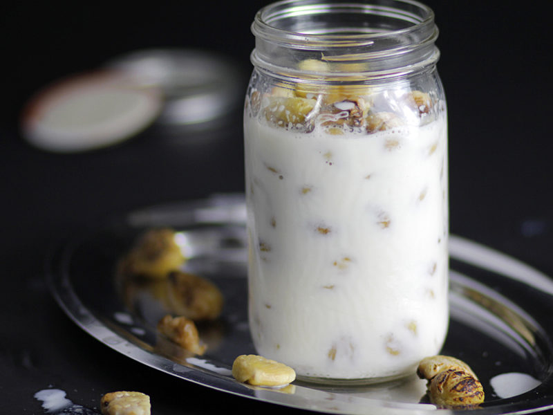 Roasted Chestnut Milk | Flair Project