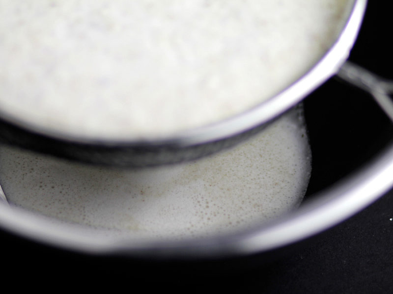 Roasted Chestnut Milk | Flair Project